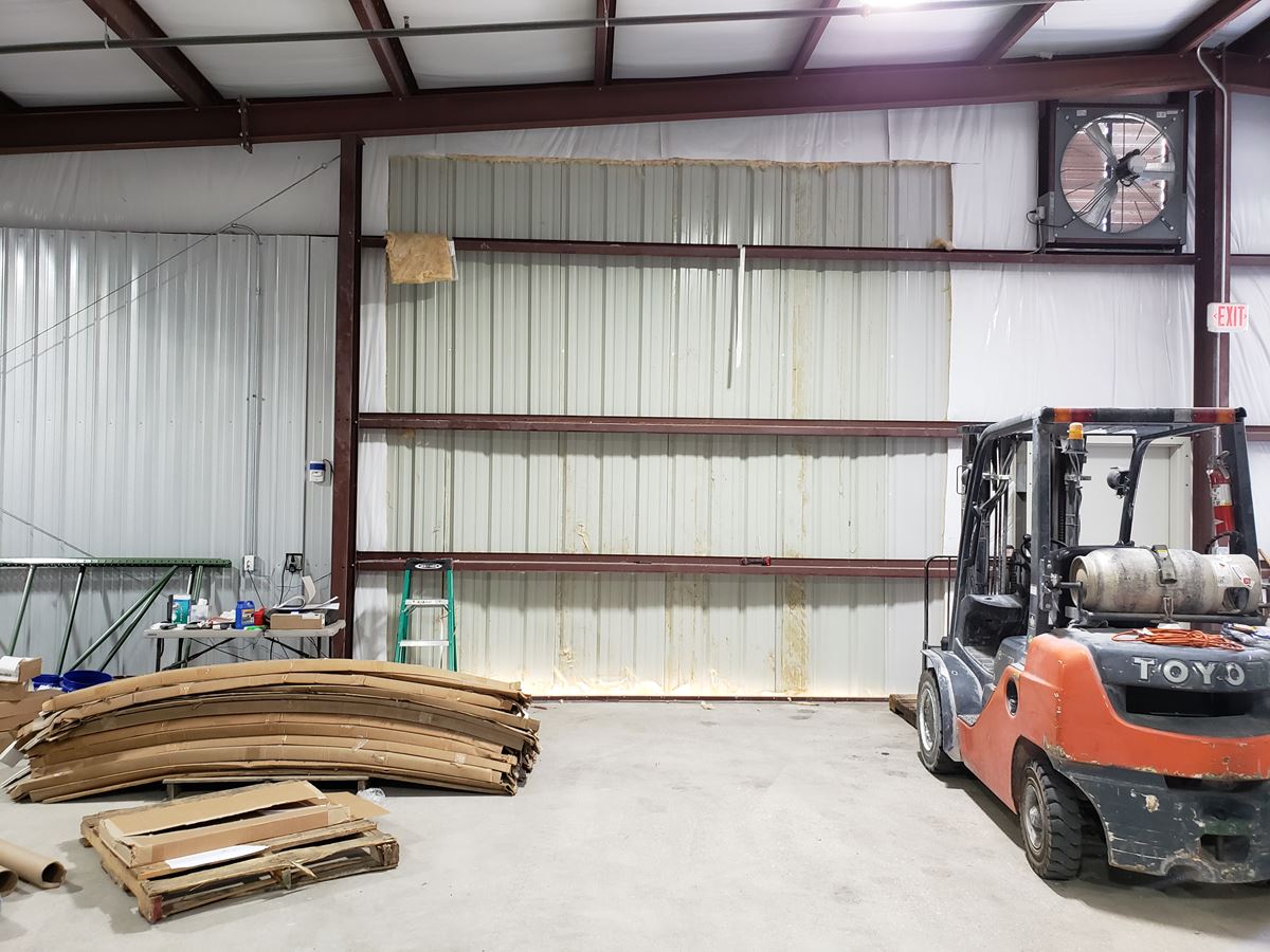 Commercial Garage Door Cut Out and Install in Pensacola, FL